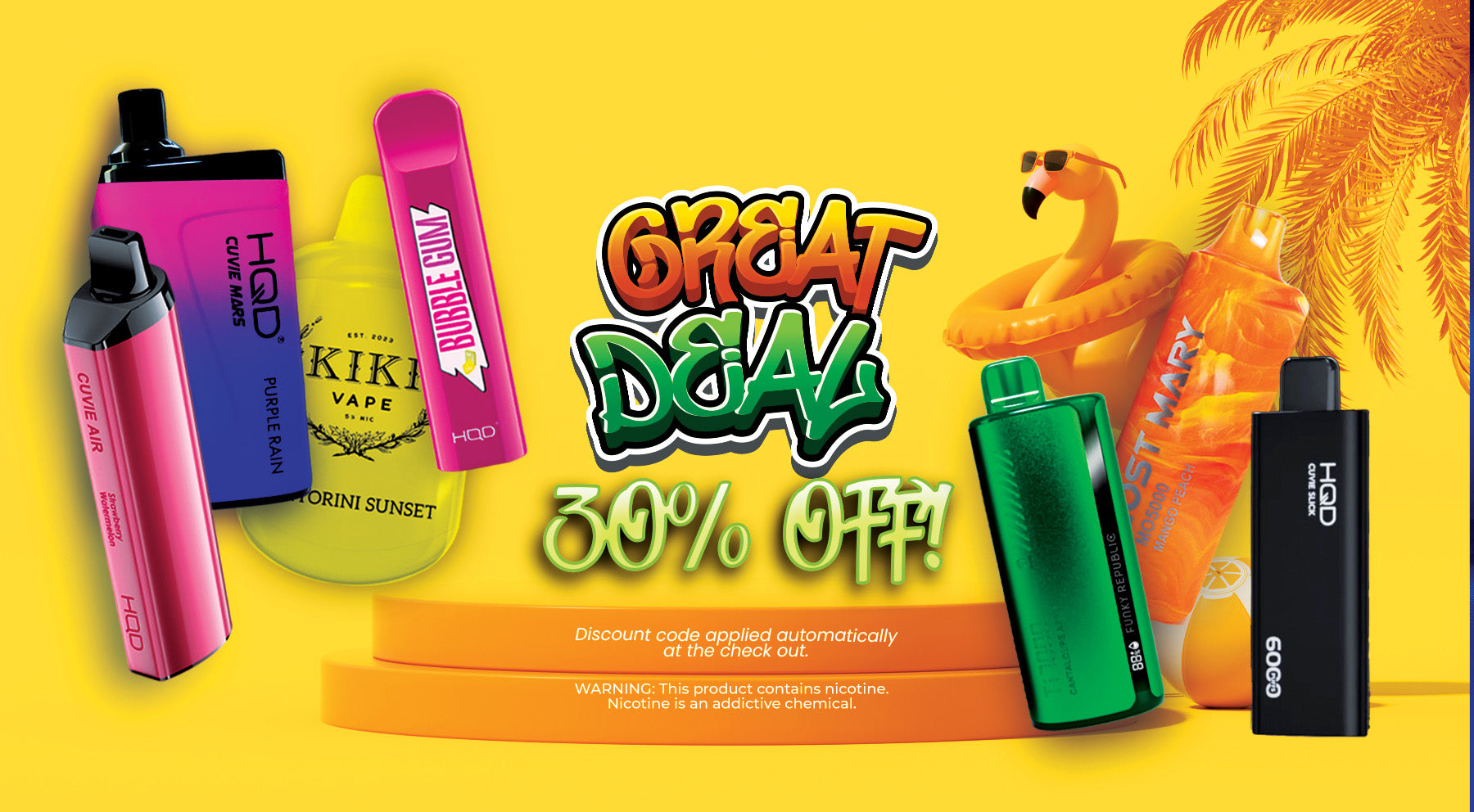 HQD TECH USA: Best Disposable Vape Store Online