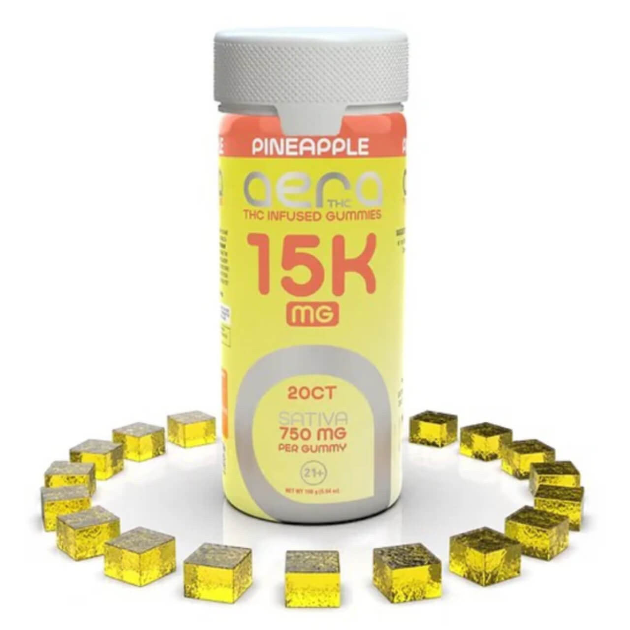 Area THC Infused Gummies 15000MG (20Ct) – HQD Tech USA