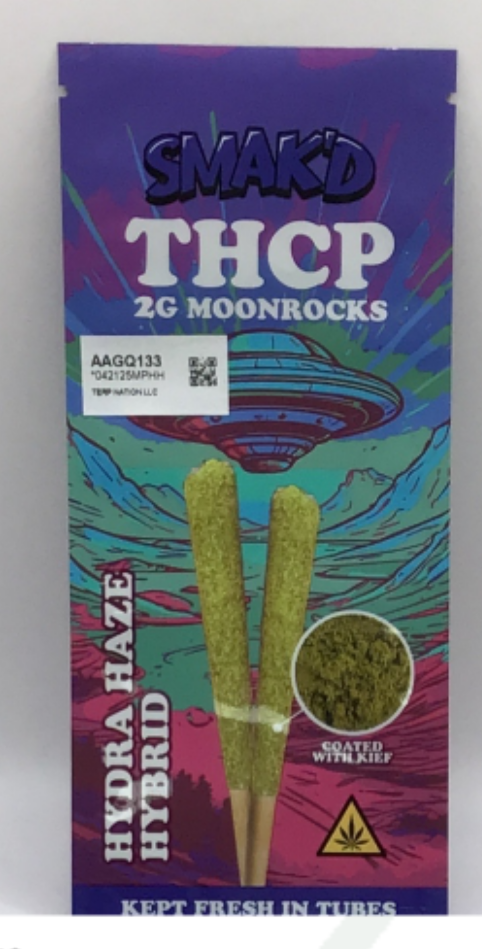 Smak'd THCp Moonrock Pre Rolls 2G (2Ct) – HQD Tech USA