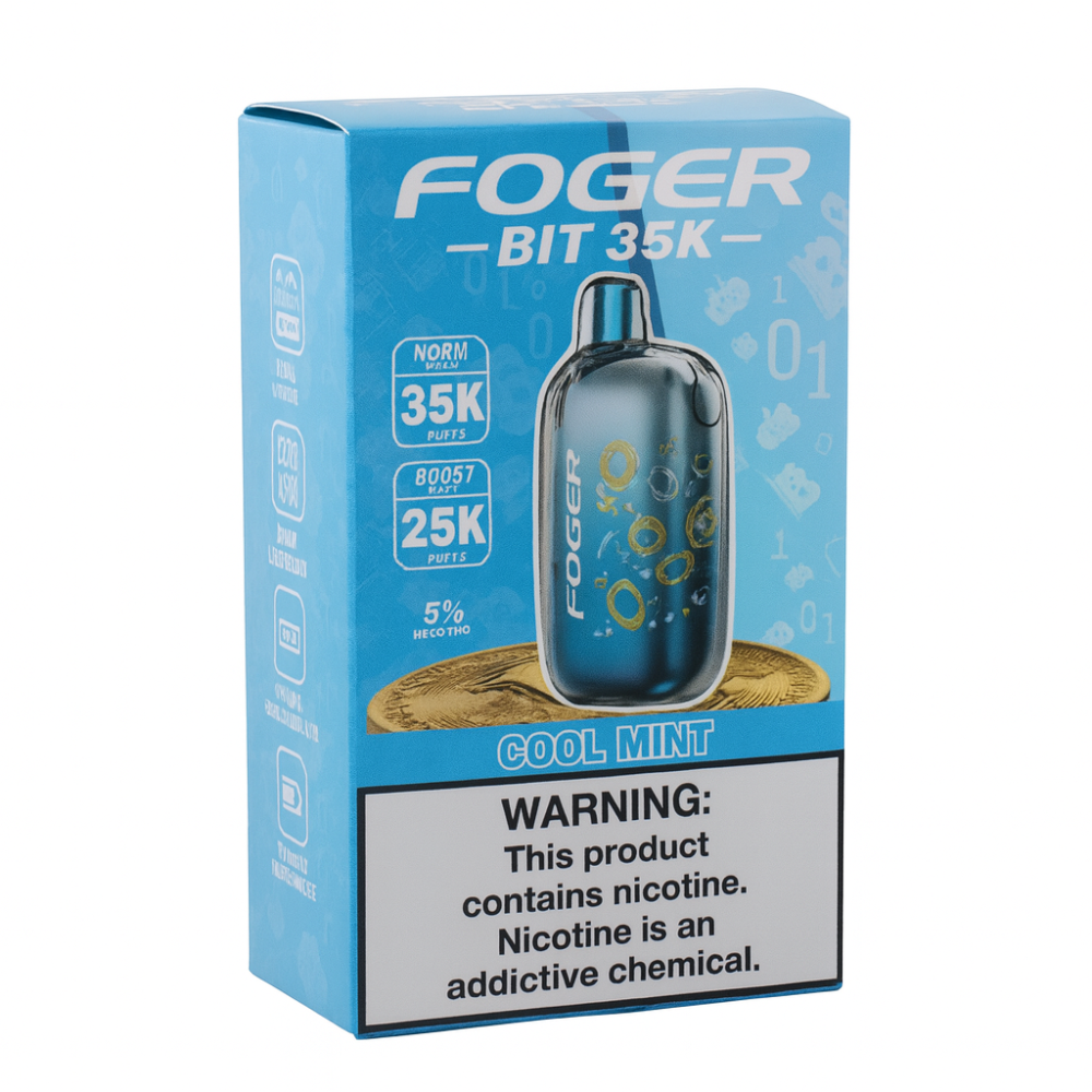Foger Bit 35K Disposable Vape – HQD Tech USA