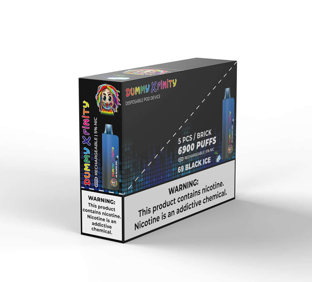 Dummy XFinity By 6ix9ine 6900 Disposable Vape 5 Pack – HQD Tech USA