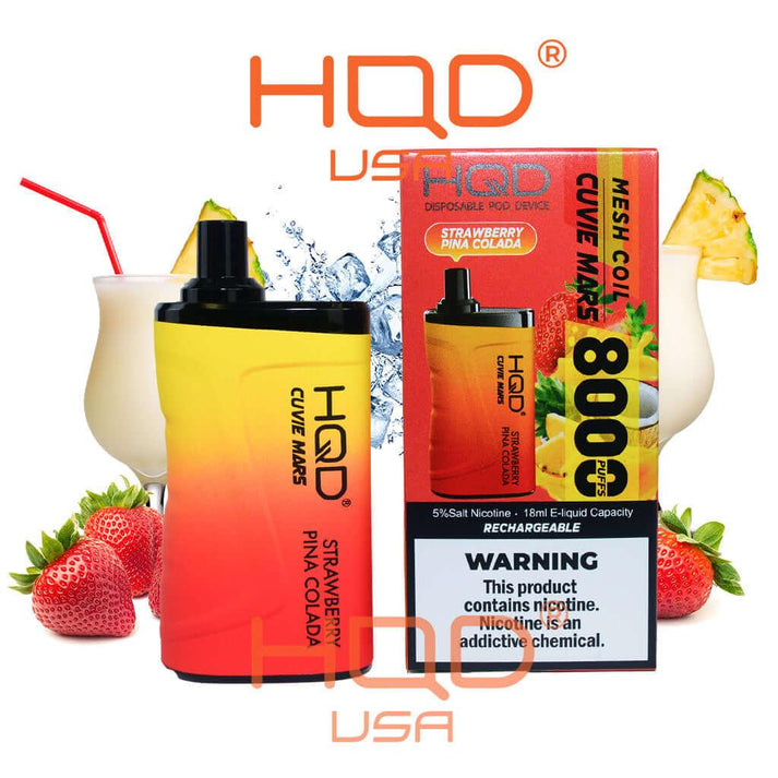 HQD Cuvie Mars 8000 Disposable Vape – HQD Tech USA